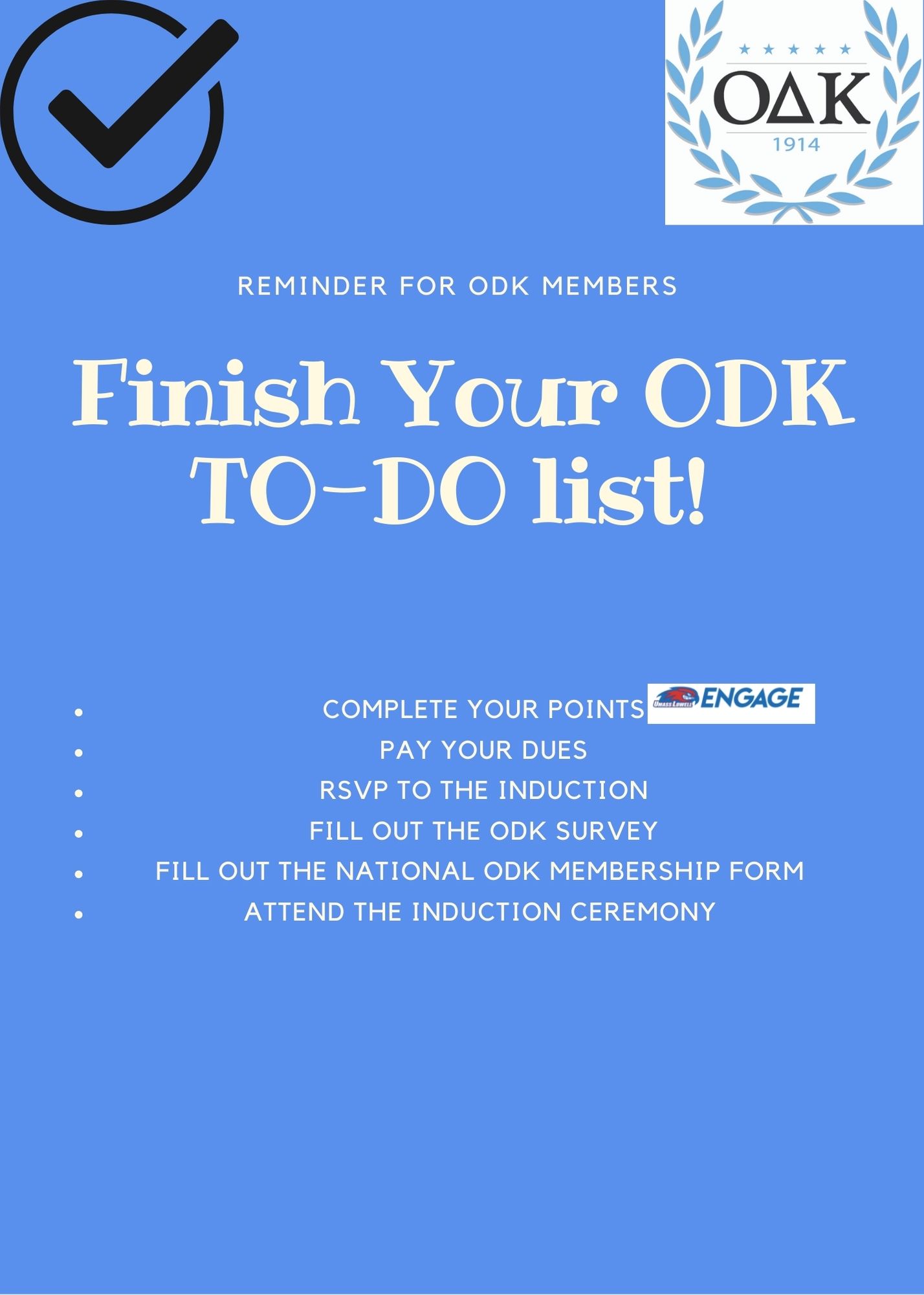 Omicron Delta Kappa (ODK) - UMass Lowell BlogOmicron Delta Kappa (ODK ...